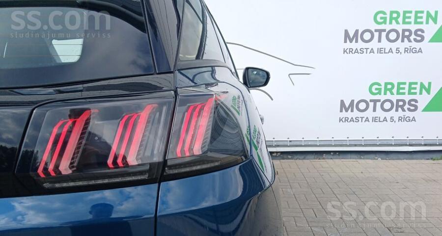 Blue Peugeot 3008 2021 in Riga, with an engine capacity of 1.20 L and mileage of 64 thousand km for 19800 €, photo 36 on AUTOMOTO.COM.LV