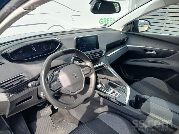 Blue Peugeot 3008 2021 in Riga, with an engine capacity of 1.20 L and mileage of 64 thousand km for 19900 €, photo 10 on AUTOMOTO.COM.LV