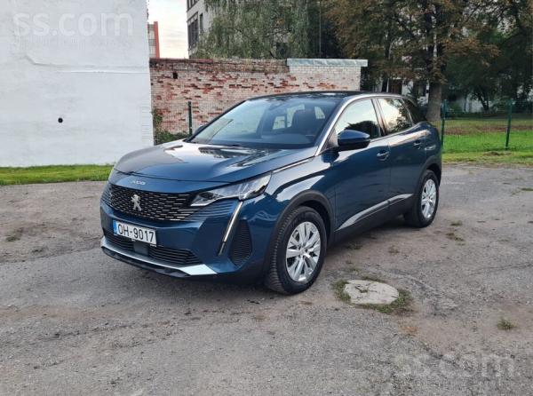 Zils Peugeot 3008 2021 Jelgava, ar dzinēja tilpumu 1.20 L un nobraukumu 0 tūkst. km par 15900 €, foto 3 vietnē AUTOMOTO.COM.LV