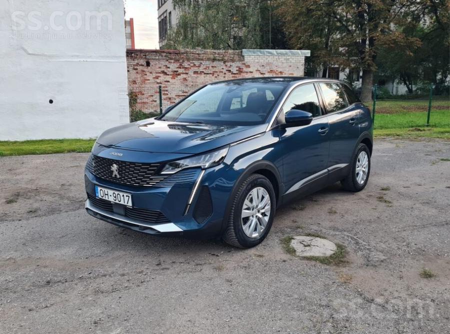 Синий Пежо 3008 2021 в Елгава, объемом двигателя 1.20 л и пробегом 0 тыс. км за 15900 €, фото 4 на AUTOMOTO.COM.LV