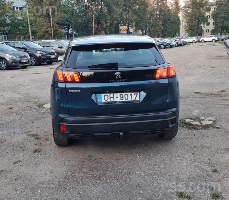 Синий Пежо 3008 2021 в Елгава, объемом двигателя 1.20 л и пробегом 0 тыс. км за 15900 €, фото 7 на AUTOMOTO.COM.LV