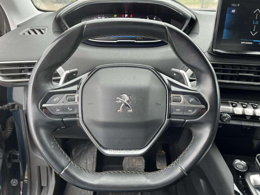 Blue Peugeot 3008 2021 in Vilnius, with an engine capacity of 1.50 L and mileage of 152 thousand km for 13673 €, photo 13 on AUTOMOTO.COM.LV