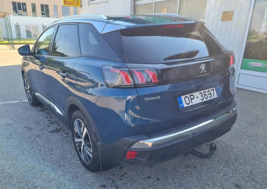 Zils Peugeot 3008 2021 Jelgava, ar dzinēja tilpumu 1.60 L un nobraukumu 156 tūkst. km par 16490 €, foto 8 vietnē AUTOMOTO.COM.LV