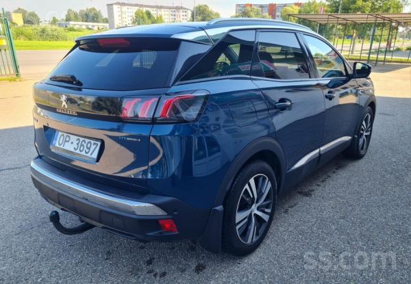 Zils Peugeot 3008 2021 Jelgava, ar dzinēja tilpumu 1.60 L un nobraukumu 0 tūkst. km par 16490 €, foto 6 vietnē AUTOMOTO.COM.LV