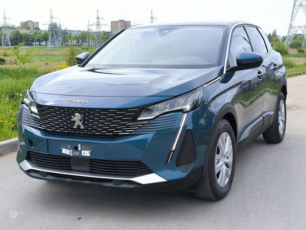 Blue Peugeot 3008 2021 in Siauliai, with an engine capacity of 1.50 L and mileage of 188 thousand km for 14700 €, photo 9 on AUTOMOTO.COM.LV