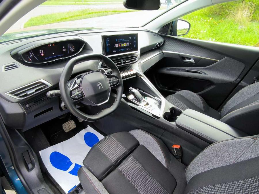 Zils Peugeot 3008 2021 Šauļi, ar dzinēja tilpumu 1.50 L un nobraukumu 188 tūkst. km par 14700 €, foto 12 vietnē AUTOMOTO.COM.LV