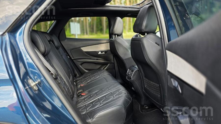 Blue Peugeot 3008 2021 in Riga, with an engine capacity of 1.60 L and mileage of 115 thousand km for 20490 €, photo 12 on AUTOMOTO.COM.LV