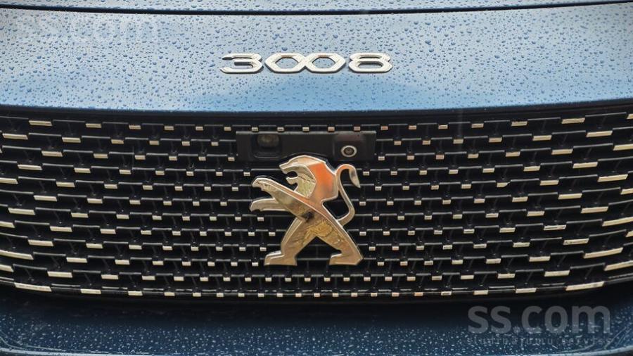 Blue Peugeot 3008 2021 in Riga, with an engine capacity of 1.60 L and mileage of 115 thousand km for 20490 €, photo 16 on AUTOMOTO.COM.LV