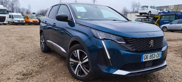 Zils Peugeot 3008 2022 Kauņa, ar dzinēja tilpumu 1.50 L un nobraukumu 154 tūkst. km par 16698 €, foto 2 vietnē AUTOMOTO.COM.LV