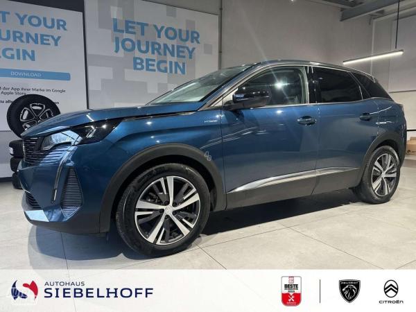 Blue Peugeot 3008 2022 in Kaunas, with an engine capacity of 1.60 L and mileage of 39 thousand km for 26412 €, photo 1 on AUTOMOTO.COM.LV