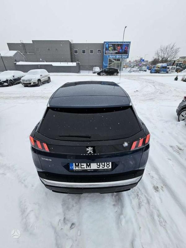 Blue Peugeot 3008 2022 in Kaunas, with an engine capacity of 1.20 L and mileage of 70 thousand km for 18000 €, photo 9 on AUTOMOTO.COM.LV