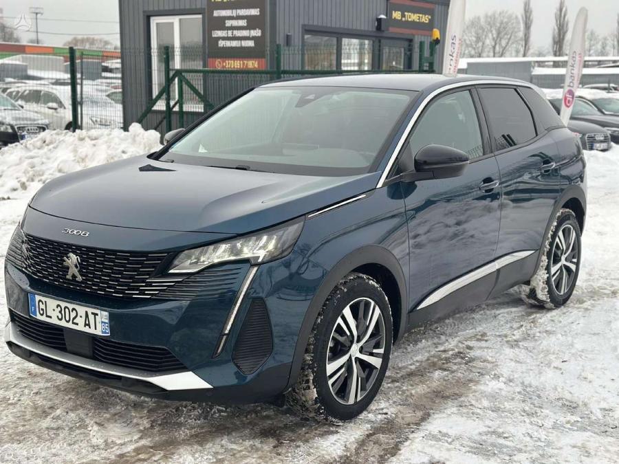 Blue Peugeot 3008 2022 in Klaipeda, with an engine capacity of 1.50 L and mileage of 167 thousand km for 16900 €, photo 2 on AUTOMOTO.COM.LV