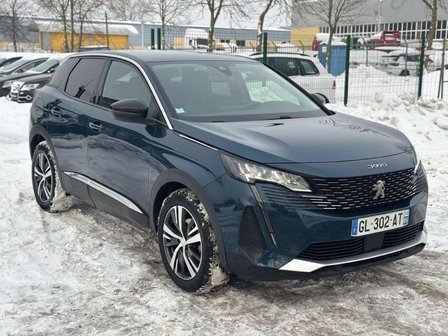 Blue Peugeot 3008 2022 in Klaipeda, with an engine capacity of 1.50 L and mileage of 167 thousand km for 16900 €, photo 3 on AUTOMOTO.COM.LV