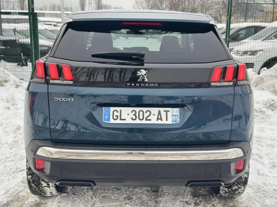 Blue Peugeot 3008 2022 in Klaipeda, with an engine capacity of 1.50 L and mileage of 167 thousand km for 16900 €, photo 12 on AUTOMOTO.COM.LV