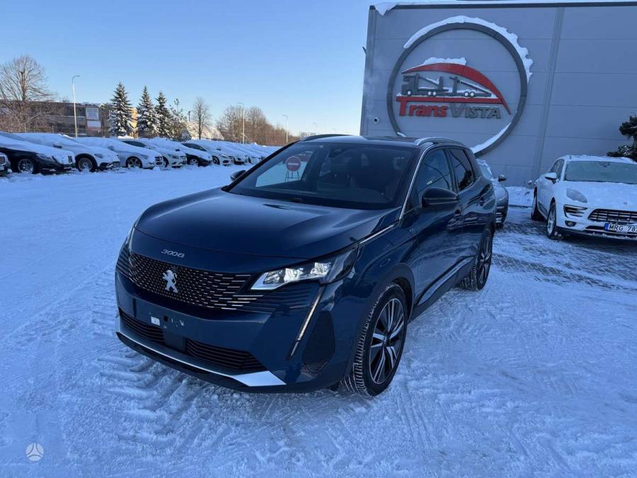 Zils Peugeot 3008 2022 Telšiai, ar dzinēja tilpumu 1.50 L un nobraukumu 201 tūkst. km par 16940 €, foto 1 vietnē AUTOMOTO.COM.LV