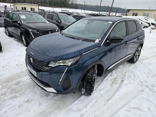 Blue Peugeot 3008 2022 in Vilnius, with an engine capacity of 1.20 L and mileage of 130 thousand km for 15367 €, photo 3 on AUTOMOTO.COM.LV