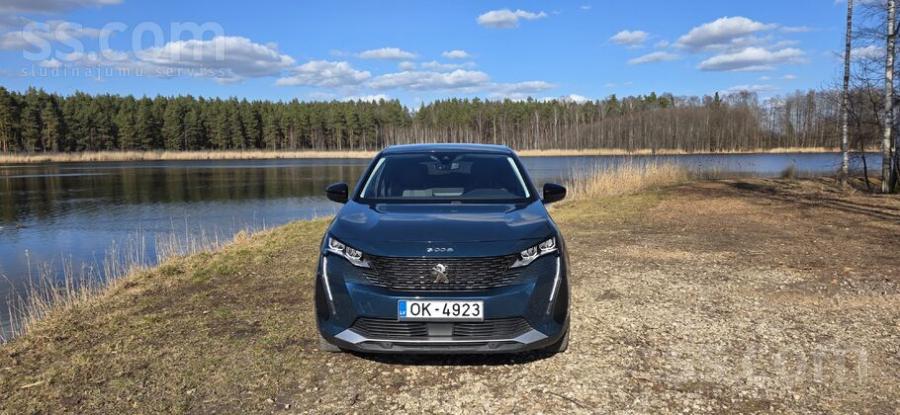 Blue Peugeot 3008 2022 in Riga, with an engine capacity of 1.60 L and mileage of 153 thousand km for 18200 €, photo 2 on AUTOMOTO.COM.LV