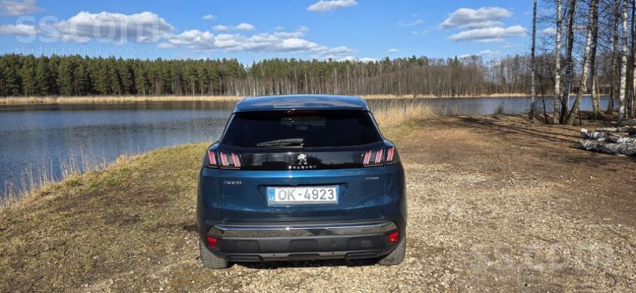Blue Peugeot 3008 2022 in Riga, with an engine capacity of 1.60 L and mileage of 153 thousand km for 18200 €, photo 5 on AUTOMOTO.COM.LV