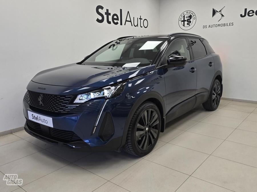Blue Peugeot 3008 2022 in Vilnius, with an engine capacity of 1.20 L and mileage of 60 thousand km for 22490 €, photo 1 on AUTOMOTO.COM.LV