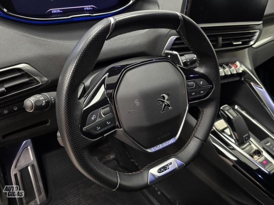 Blue Peugeot 3008 2022 in Vilnius, with an engine capacity of 1.20 L and mileage of 60 thousand km for 22490 €, photo 16 on AUTOMOTO.COM.LV