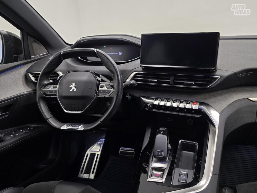 Blue Peugeot 3008 2022 in Vilnius, with an engine capacity of 1.20 L and mileage of 60 thousand km for 22490 €, photo 33 on AUTOMOTO.COM.LV