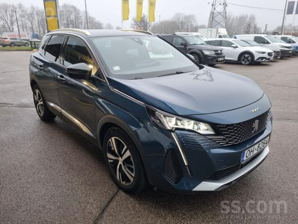 Blue Peugeot 3008 2022 in Riga, with an engine capacity of 1.50 L and mileage of 69 thousand km for 22400 €, photo 3 on AUTOMOTO.COM.LV