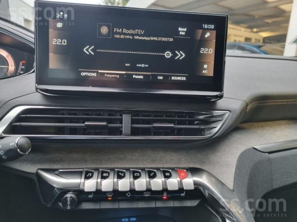 Blue Peugeot 3008 2022 in Riga, with an engine capacity of 1.50 L and mileage of 69 thousand km for 22400 €, photo 10 on AUTOMOTO.COM.LV