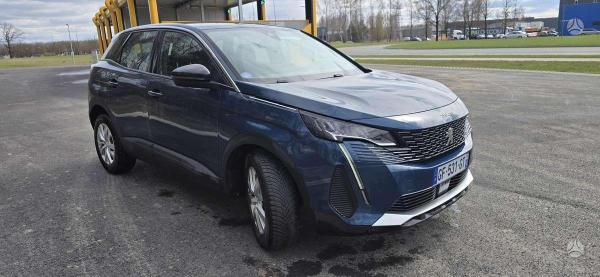 Blue Peugeot 3008 2022 in Kaunas, with an engine capacity of 1.50 L and mileage of 91 thousand km for 14157 €, photo 2 on AUTOMOTO.COM.LV