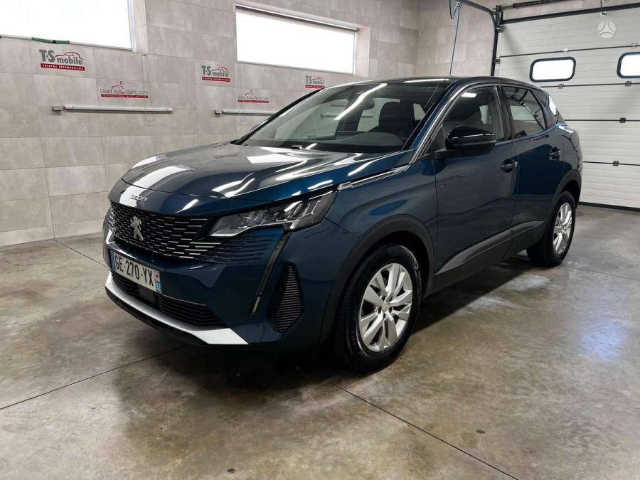 Zils Peugeot 3008 2022 Marijampole, ar dzinēja tilpumu 1.20 L un nobraukumu 50 tūkst. km par 15718 €, foto 1 vietnē AUTOMOTO.COM.LV