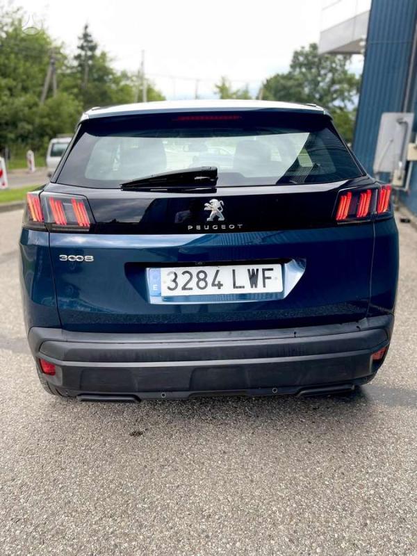 Zils Peugeot 3008 2022 Viļņa, ar dzinēja tilpumu 1.50 L un nobraukumu 197 tūkst. km par 13850 €, foto 7 vietnē AUTOMOTO.COM.LV
