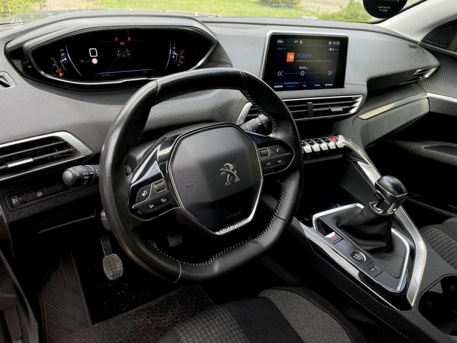 Blue Peugeot 3008 2022 in Vilnius, with an engine capacity of 1.50 L and mileage of 197 thousand km for 13850 €, photo 12 on AUTOMOTO.COM.LV