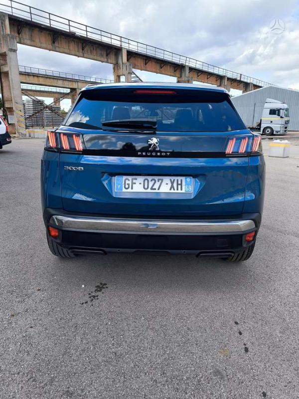Blue Peugeot 3008 2022 in Marijampole, with an engine capacity of 1.20 L and mileage of 88 thousand km for 12999 €, photo 6 on AUTOMOTO.COM.LV