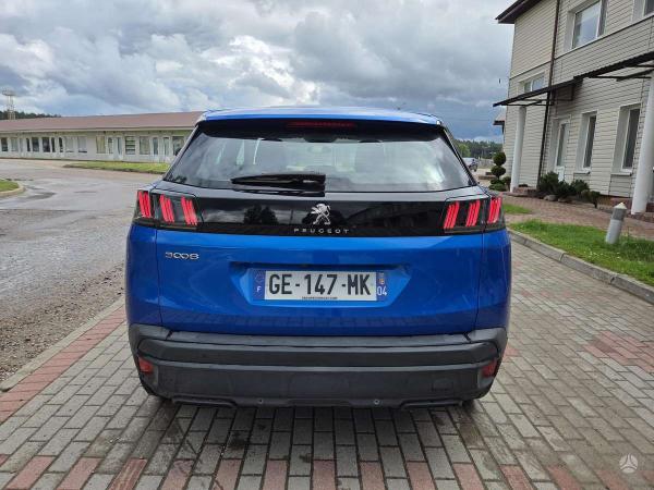 Blue Peugeot 3008 2022 in Vilnius, with an engine capacity of 1.50 L and mileage of 159 thousand km for 14700 €, photo 5 on AUTOMOTO.COM.LV
