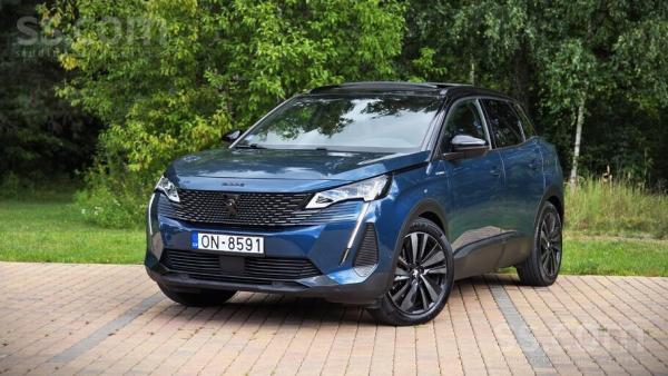 Zils Peugeot 3008 2022 Rīga, ar dzinēja tilpumu 1.60 L un nobraukumu 94 tūkst. km par 21400 €, foto 2 vietnē AUTOMOTO.COM.LV