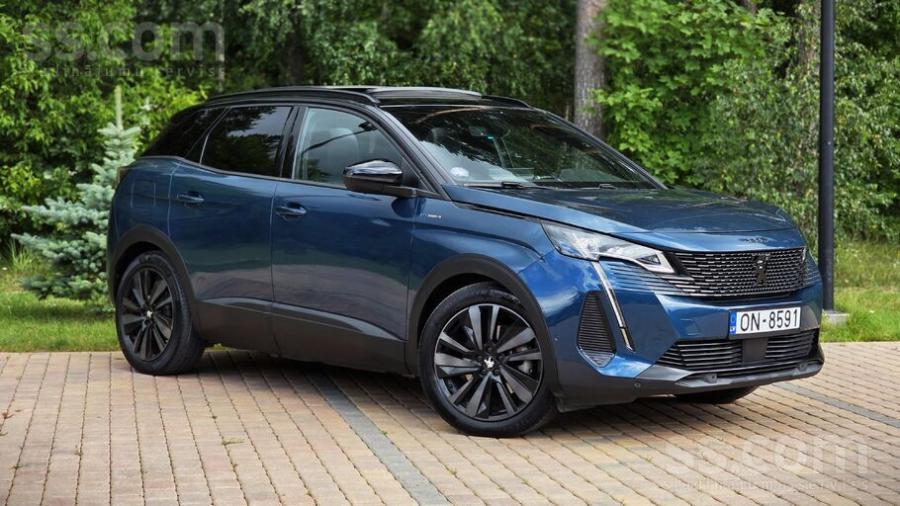 Zils Peugeot 3008 2022 Rīga, ar dzinēja tilpumu 1.60 L un nobraukumu 94 tūkst. km par 21400 €, foto 4 vietnē AUTOMOTO.COM.LV