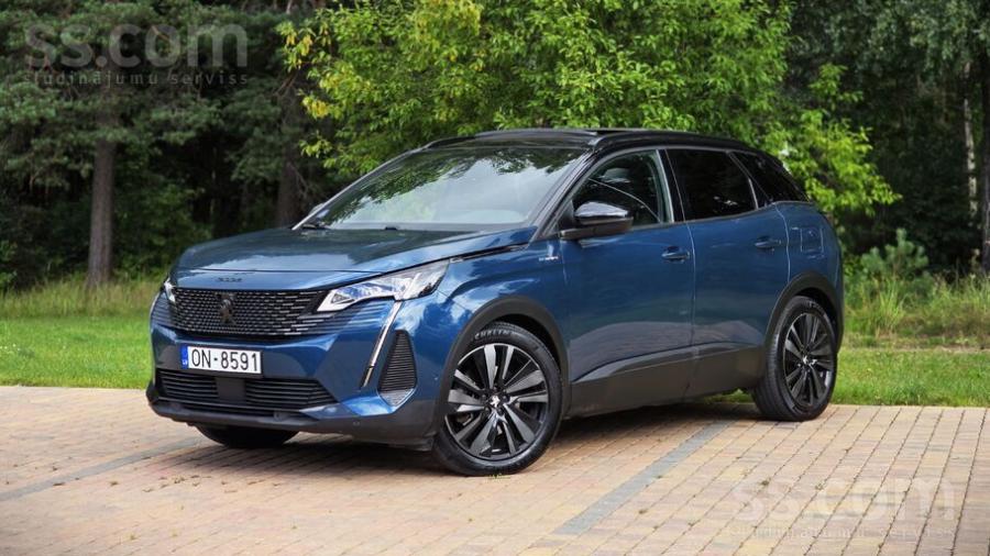 Zils Peugeot 3008 2022 Rīga, ar dzinēja tilpumu 1.60 L un nobraukumu 94 tūkst. km par 21400 €, foto 5 vietnē AUTOMOTO.COM.LV