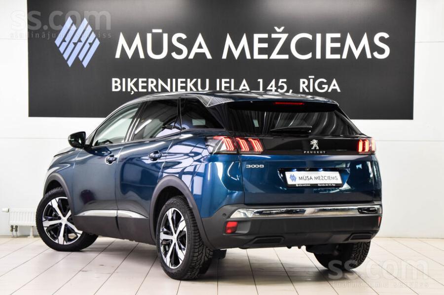 Zils Peugeot 3008 2022 Rīga, ar dzinēja tilpumu 1.20 L un nobraukumu 110 tūkst. km par 17990 €, foto 7 vietnē AUTOMOTO.COM.LV