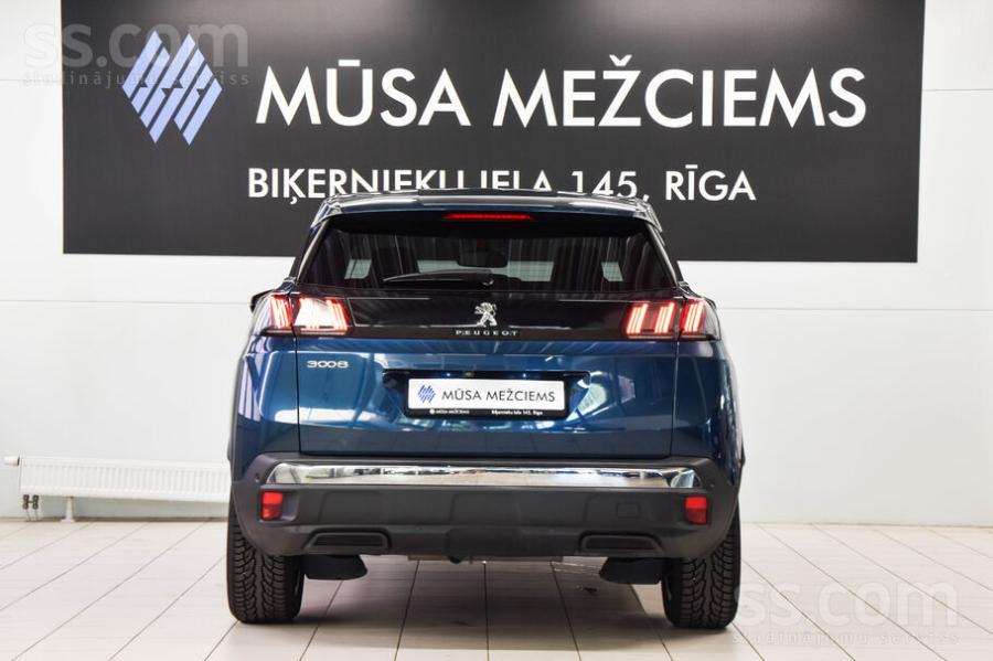 Zils Peugeot 3008 2022 Rīga, ar dzinēja tilpumu 1.20 L un nobraukumu 110 tūkst. km par 17990 €, foto 8 vietnē AUTOMOTO.COM.LV