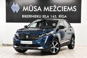 Zils Peugeot 3008 2022 Rīga, ar dzinēja tilpumu 1.20 L un nobraukumu 110 tūkst. km par 17990 €, foto  vietnē AUTOMOTO.COM.LV