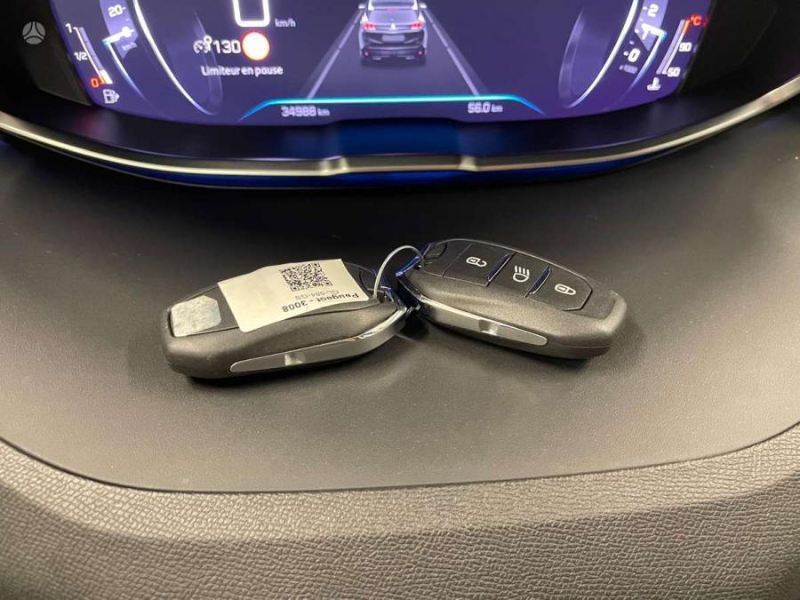 Zils Peugeot 3008 2022 Marijampole, ar dzinēja tilpumu 1.20 L un nobraukumu 35 tūkst. km par 16414 €, foto 15 vietnē AUTOMOTO.COM.LV
