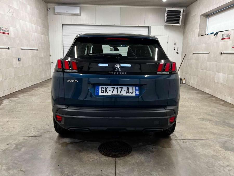 Blue Peugeot 3008 2022 in Marijampole, with an engine capacity of 1.50 L and mileage of 179 thousand km for 14278 €, photo 6 on AUTOMOTO.COM.LV