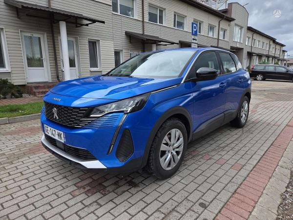Blue Peugeot 3008 2022 in Vilnius, with an engine capacity of 1.50 L and mileage of 161 thousand km for 14700 €, photo 1 on AUTOMOTO.COM.LV