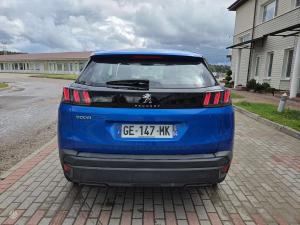 Blue Peugeot 3008 2022 in Vilnius, with an engine capacity of 1.50 L and mileage of 161 thousand km for 14700 €, photo 6 on AUTOMOTO.COM.LV