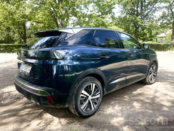 Blue Peugeot 3008 2022 in Jelgava, with an engine capacity of 1.20 L and mileage of 98 thousand km for 17400 €, photo 3 on AUTOMOTO.COM.LV