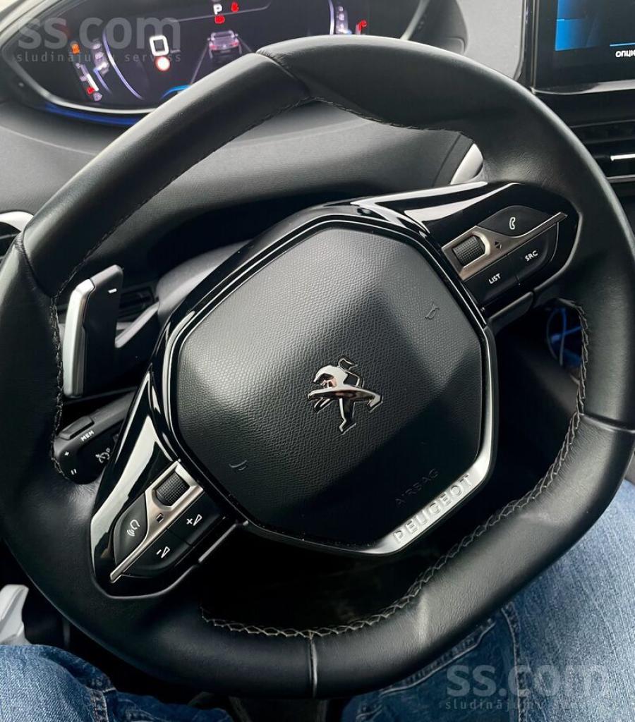 Blue Peugeot 3008 2022 in Jelgava, with an engine capacity of 1.20 L and mileage of 98 thousand km for 17400 €, photo 11 on AUTOMOTO.COM.LV