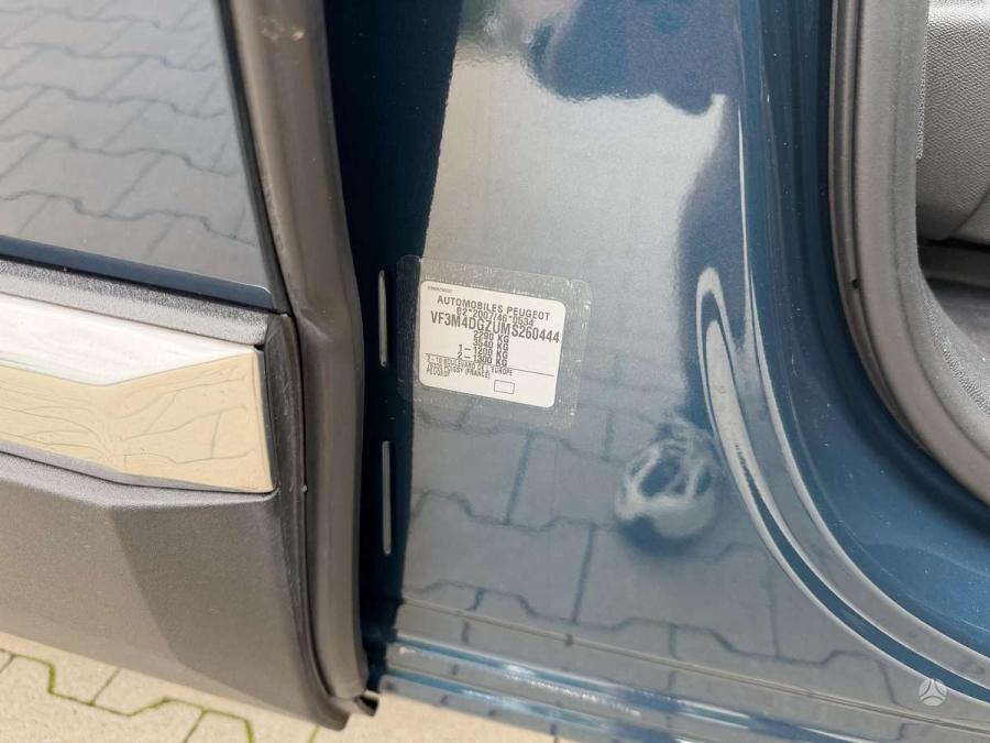 Синий Пежо 3008 2022 в Шяуляй, объемом двигателя 1.60 л и пробегом 123 тыс. км за 20990 €, фото 37 на AUTOMOTO.COM.LV