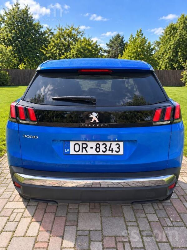 Zils Peugeot 3008 2022 Jelgava, ar dzinēja tilpumu 1.50 L un nobraukumu 195 tūkst. km par 15500 €, foto 4 vietnē AUTOMOTO.COM.LV