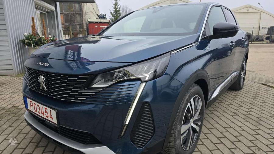 Zils Peugeot 3008 2023 Kauņa, ar dzinēja tilpumu 1.60 L un nobraukumu 104 tūkst. km par 21200 €, foto 1 vietnē AUTOMOTO.COM.LV
