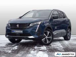 Blue Peugeot 3008 2023 in Kaunas, with an engine capacity of 1.20 L and mileage of 22 thousand km for 29559 €, photo  on AUTOMOTO.COM.LV