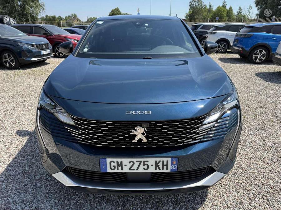 Blue Peugeot 3008 2023 in Marijampole, with an engine capacity of 1.20 L and mileage of 72 thousand km for 17781 €, photo 3 on AUTOMOTO.COM.LV
